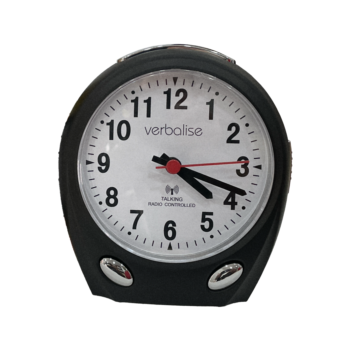 Verbalise talking radio-controlled alarm clock