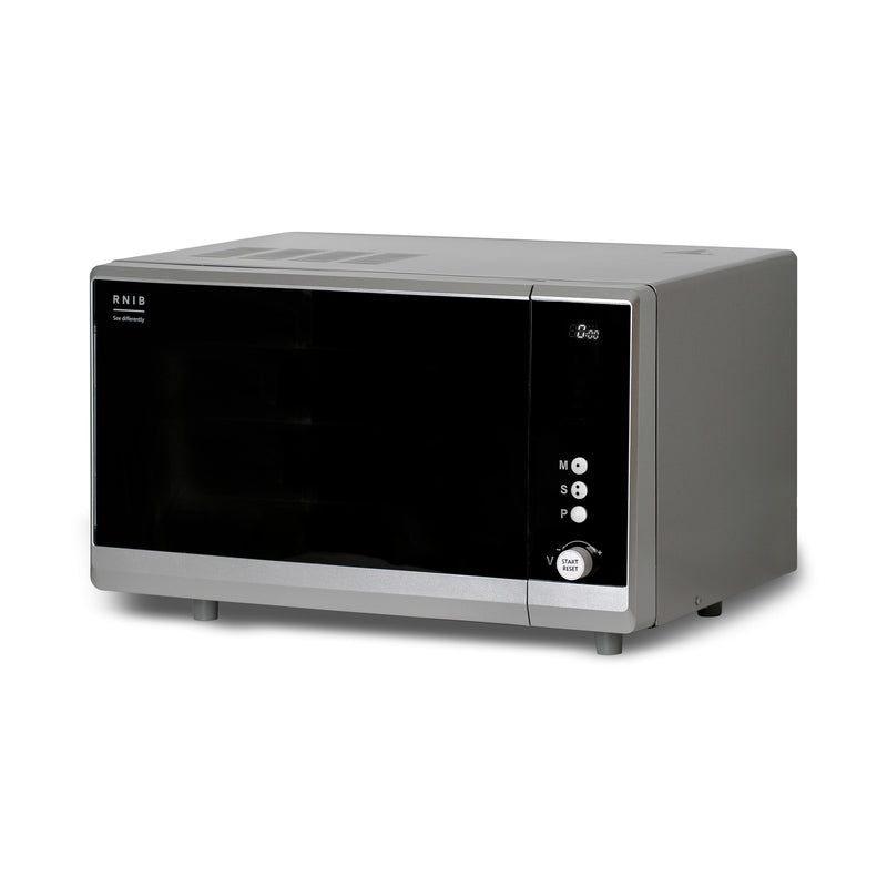 RNIB talking microwave