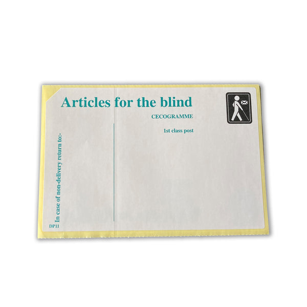 Articles for the Blind postage labels (pack of 200)