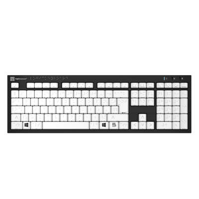 Logickeyboard braille keyboard for PC