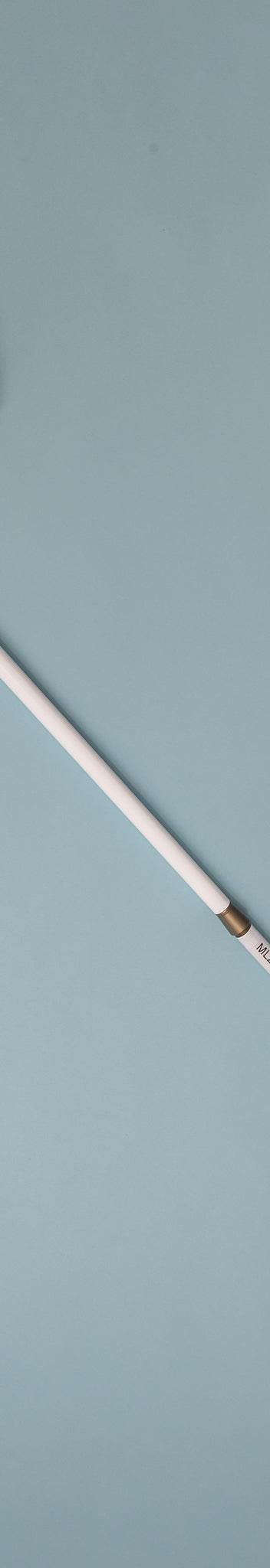 Ambutech No Jab graphite folding cane - 4 section - red leather grip